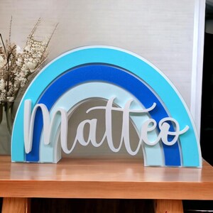 Rainbow With Personalized Name. Various Models and Colors to Choose ...