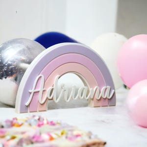 Rainbow With Personalized Name. Various Models and Colors to Choose ...