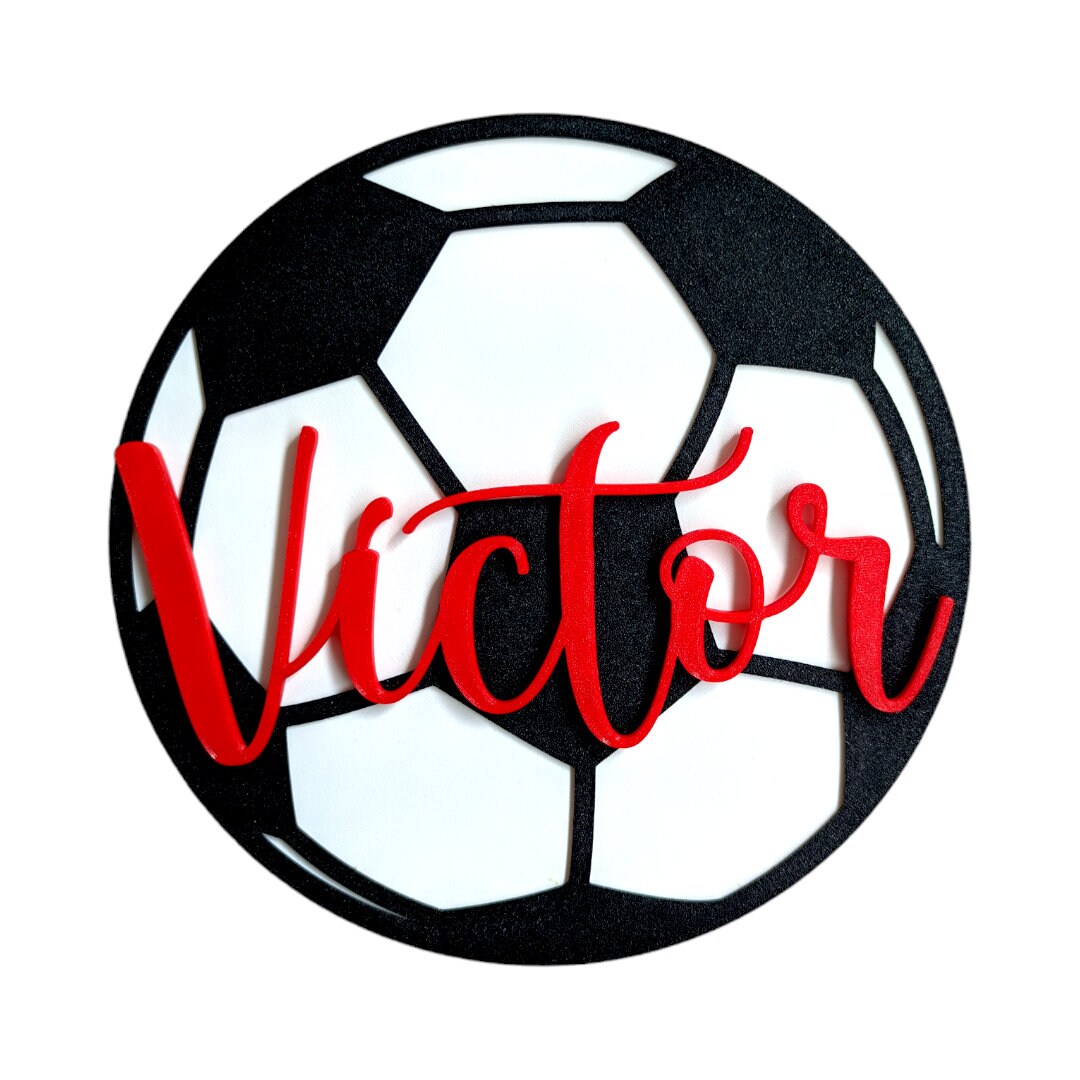 Personalized Soccer Ball for Boy or Girl, Original Soccer Player Gift ...