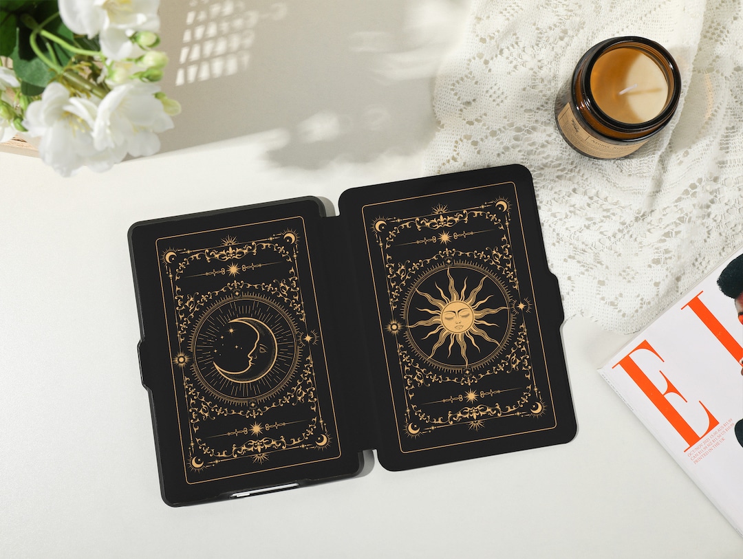 Sun and Moon Personalized Kindle Case, Personalised Case Cover for ...