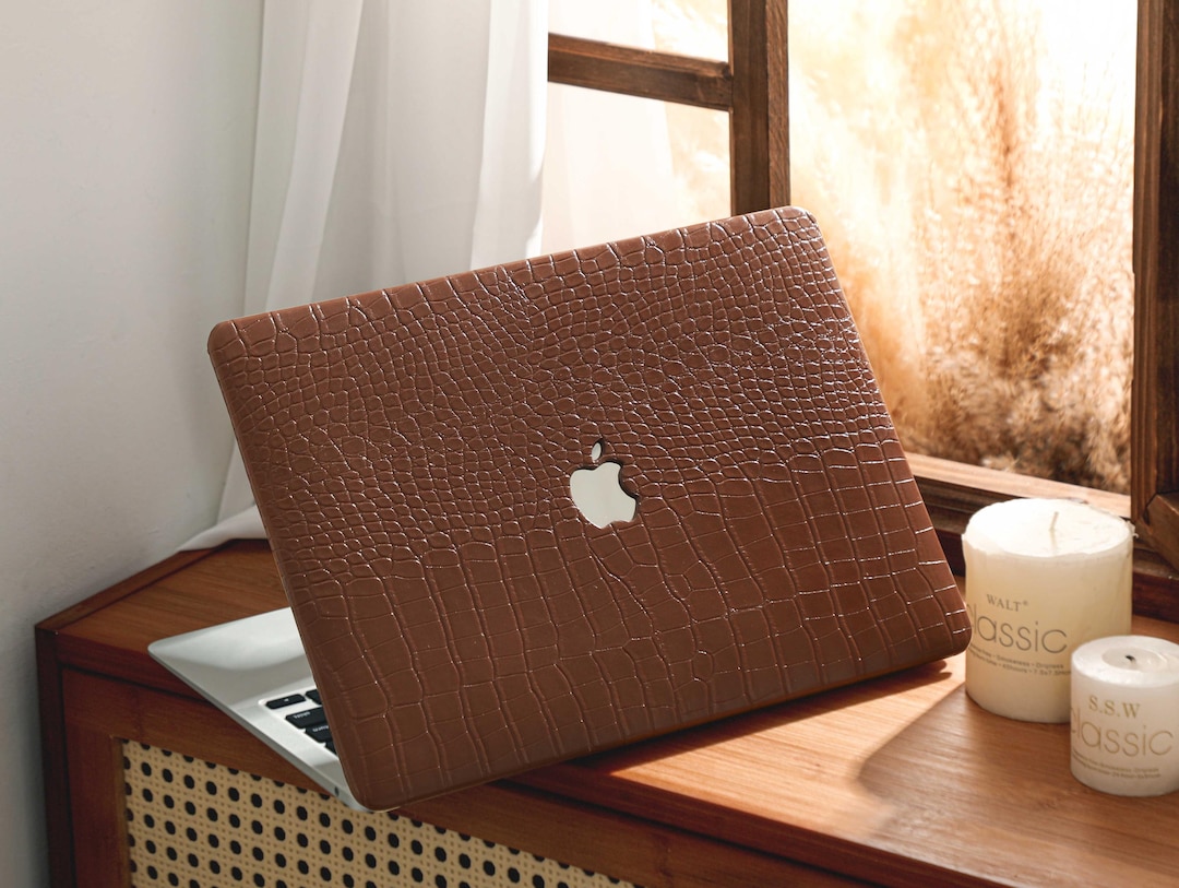 Brown Syrup Leather MacBook Case for New MacBook Pro16 15 14 13 MacBook ...