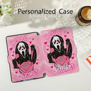 Cute Skeleton Personalized Kindle Case, Personalised Case Cover for ...