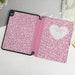 Pink Composition Notebook Custom iPad Case With Apple Pencil Slot, for ...