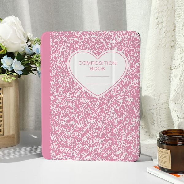 Pink Composition Notebook iPad Pro Case - Etsy
