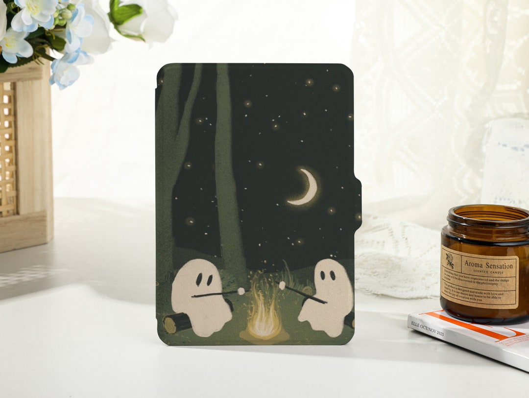 Bonfire Ghost Personalized Kindle Case, Personalised Case Cover for ...