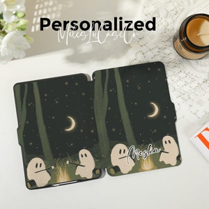 Bonfire Ghost Personalized Kindle Case, Personalised Case Cover for ...