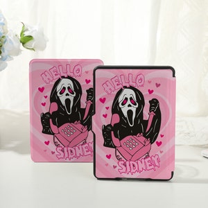 Cute Skeleton Personalized Kindle Case, Personalised Case Cover for ...