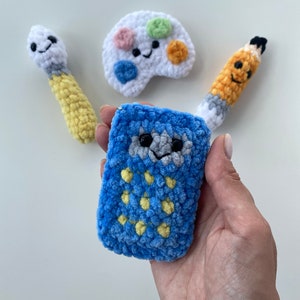 Crochet Pattern School Supplies, Pencil Brush Palette Calculator ...