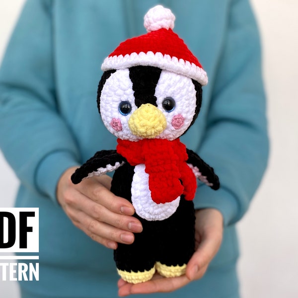 Penguin Plush Toy - Etsy
