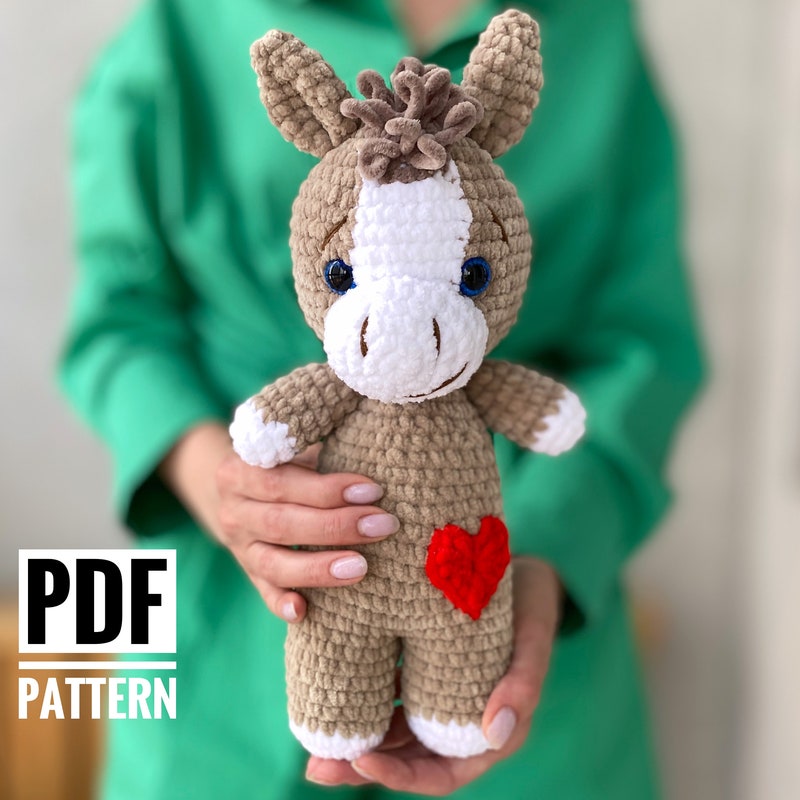 Stuffed Horse Pattern - Etsy