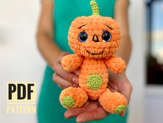 Crochet Pattern PUMPKIN DOLL Halloween Amigurumi Pumpkin Toy - Etsy