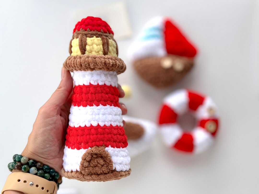 Crochet Pattern Lighthouse - Amigurumi Lighthouse Pattern - ENGLISH PDF ...