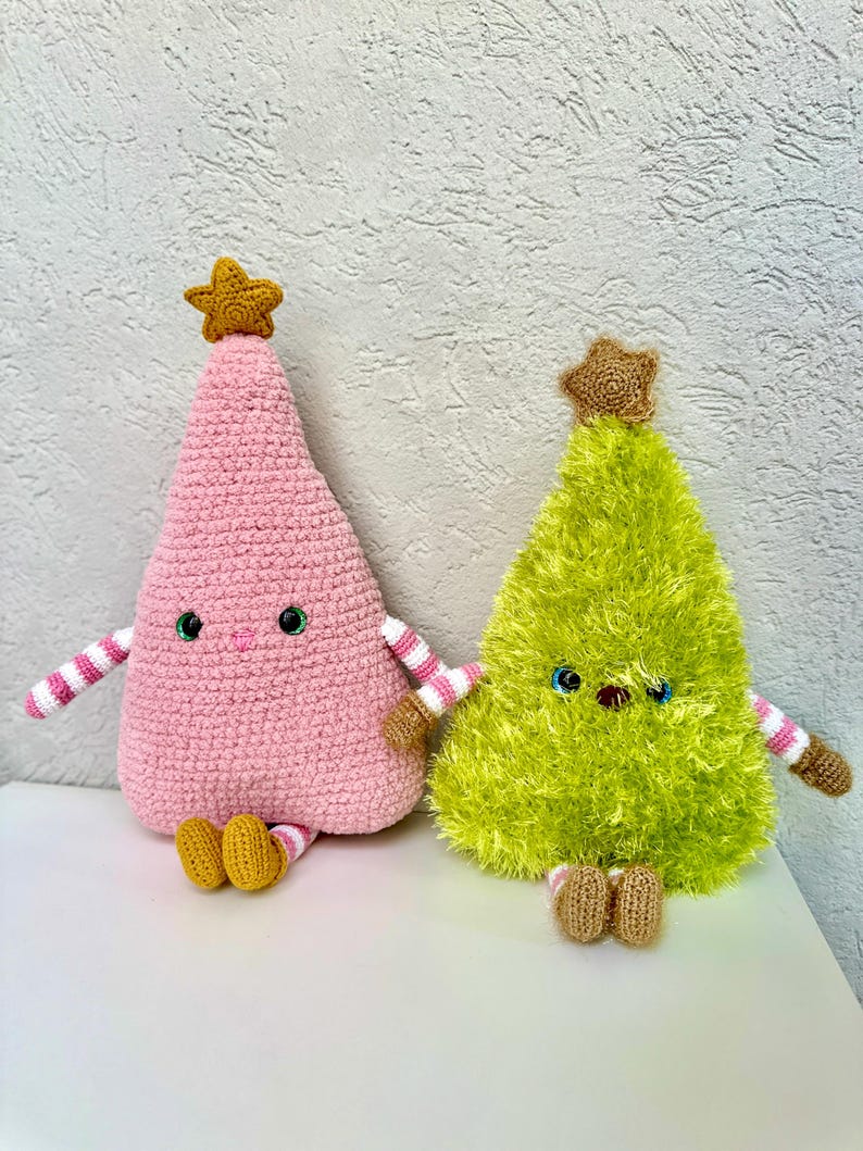 Crochet Pattern Christmas Tree - Amigurumi Pattern Cozy Plush Toy - Pdf ...