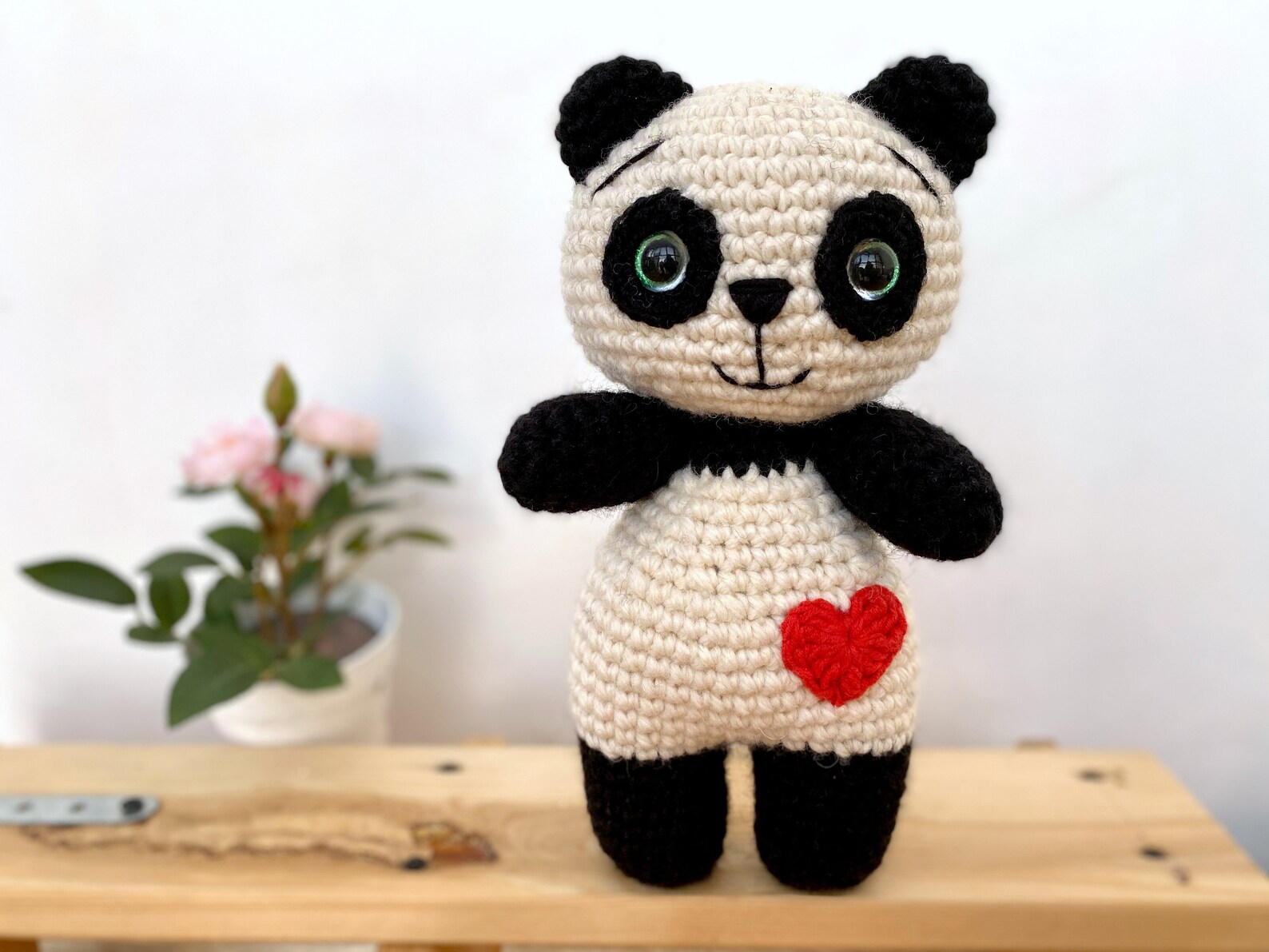 PANDA CROCHET PATTERN Amigurumi Pattern Plush Toy China Animal Easy to ...