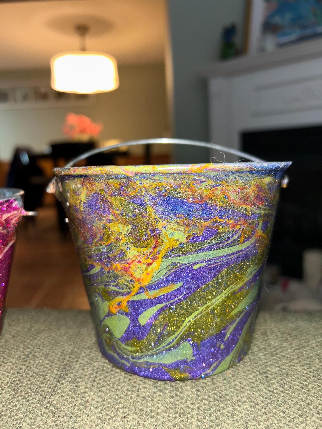 1 Quart Galvanized Bucket - Etsy