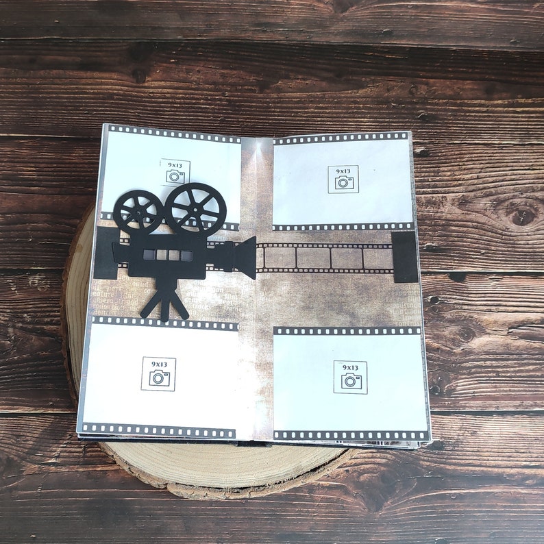 Vintage Cinema Pop Up, Vintage Photo Album for Movie Fan - Etsy
