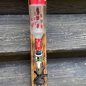 Rustic Whiskey Dispenser / Alcohol Dispenser / Primitive Decor ...