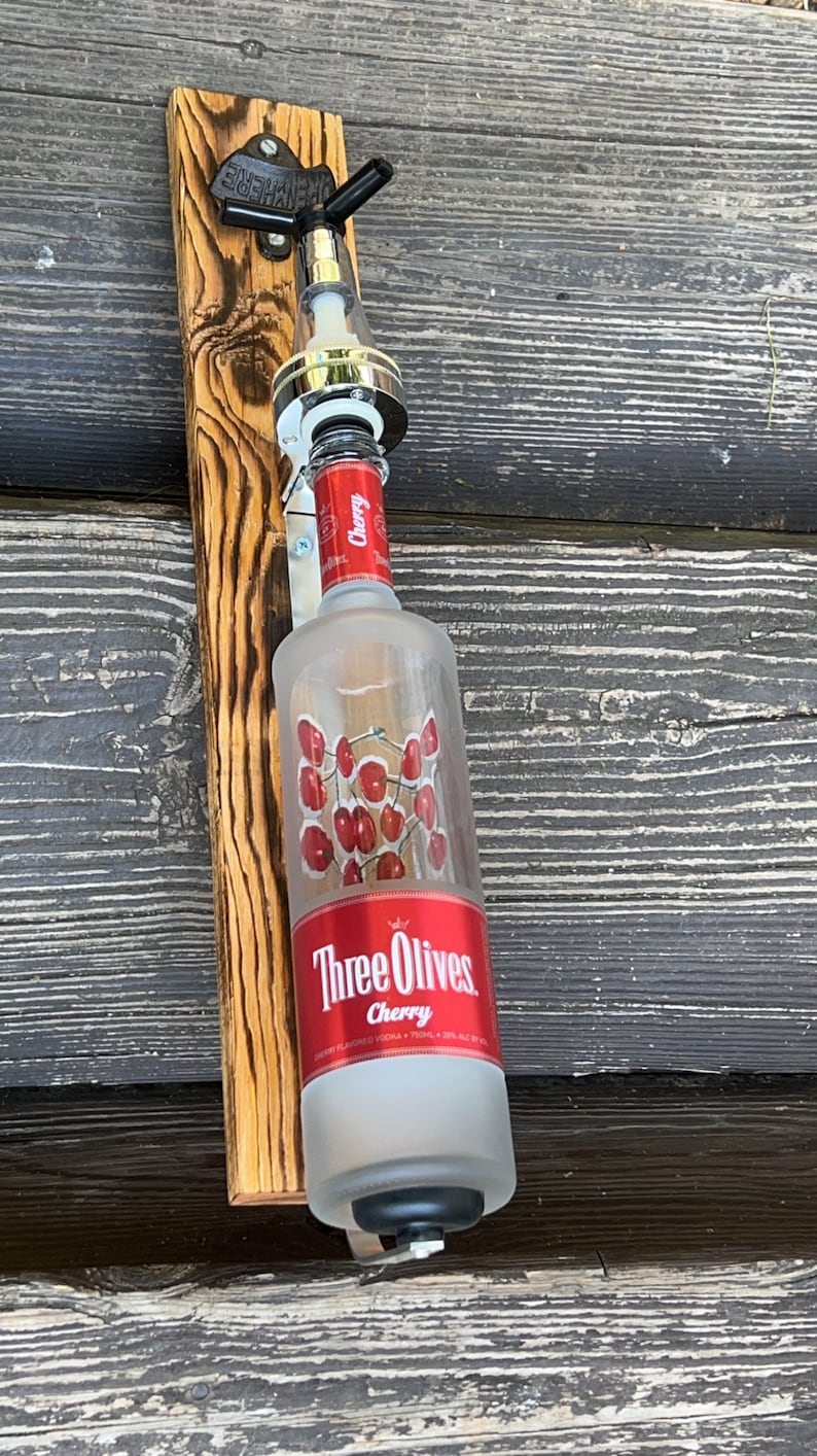 Rustic Whiskey Dispenser / Alcohol Dispenser / Primitive Decor ...