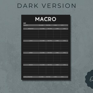Macro Tracker | Calorie Tracker | Macros | Food Tracker | Fitness ...