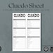 Cluedo Score Cards | Cluedo Printable | Score Sheet | Replacement Sheet ...