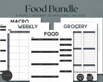 Macro Food List - Etsy