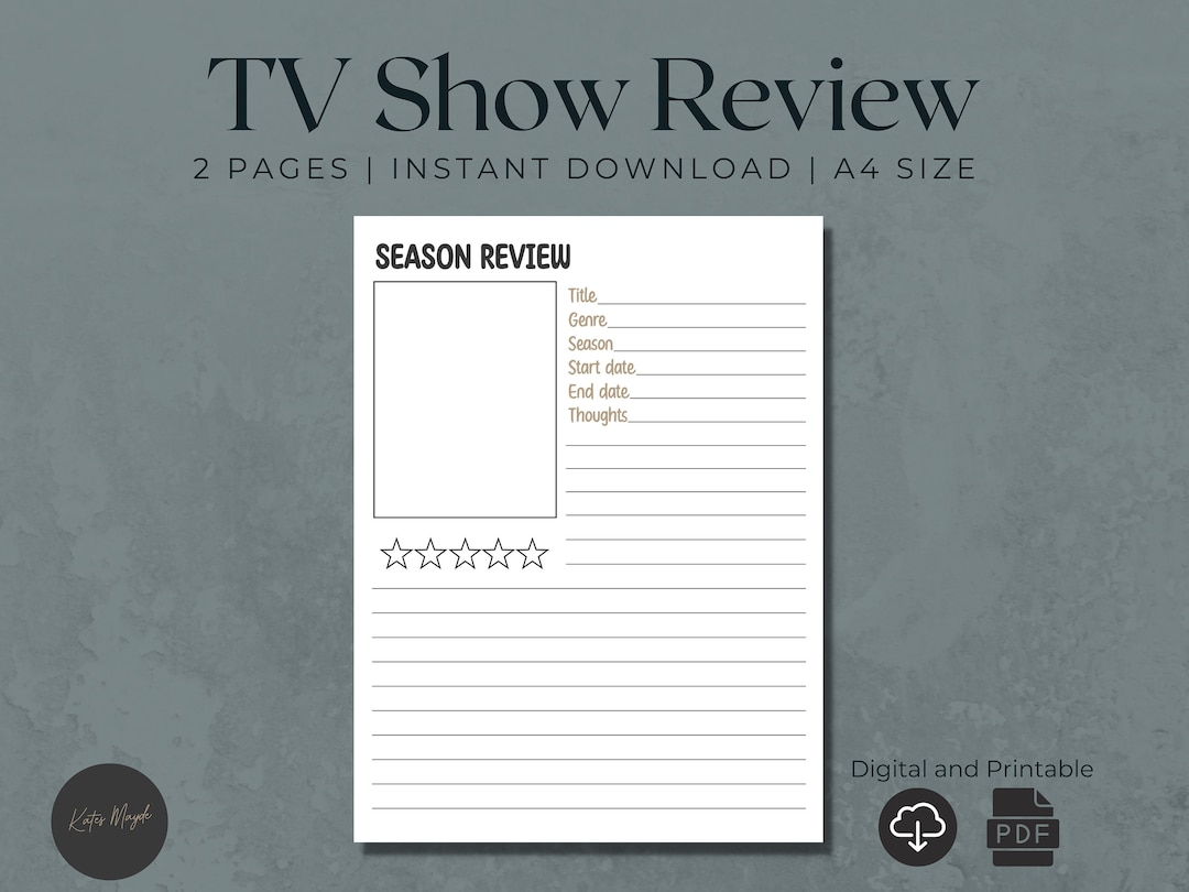 Digital TV Show Tracker | TV Show Review | Currently Watching | Tv ...