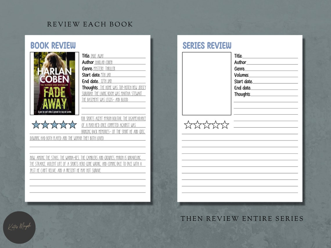 Entertainment Review Bundle | Blue | Digital Movie Review | Book Review ...