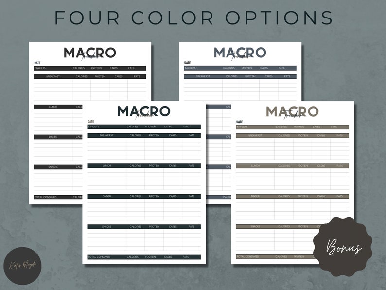 Macro Tracker | Calorie Tracker | Macros | Food Tracker | Fitness ...