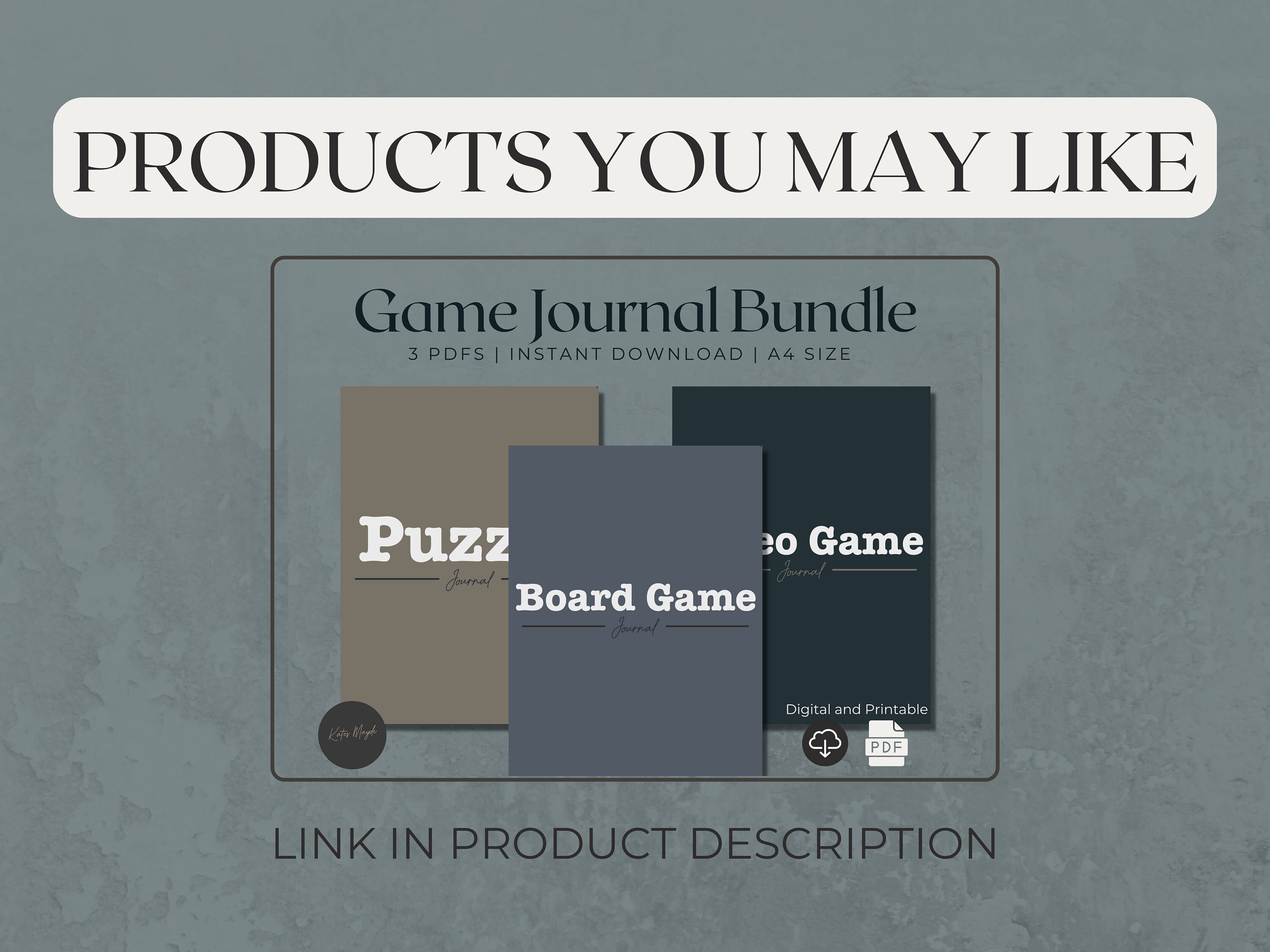 Digital Puzzle Book | Puzzles for Adults | Puzzle Journal | Puzzle ...