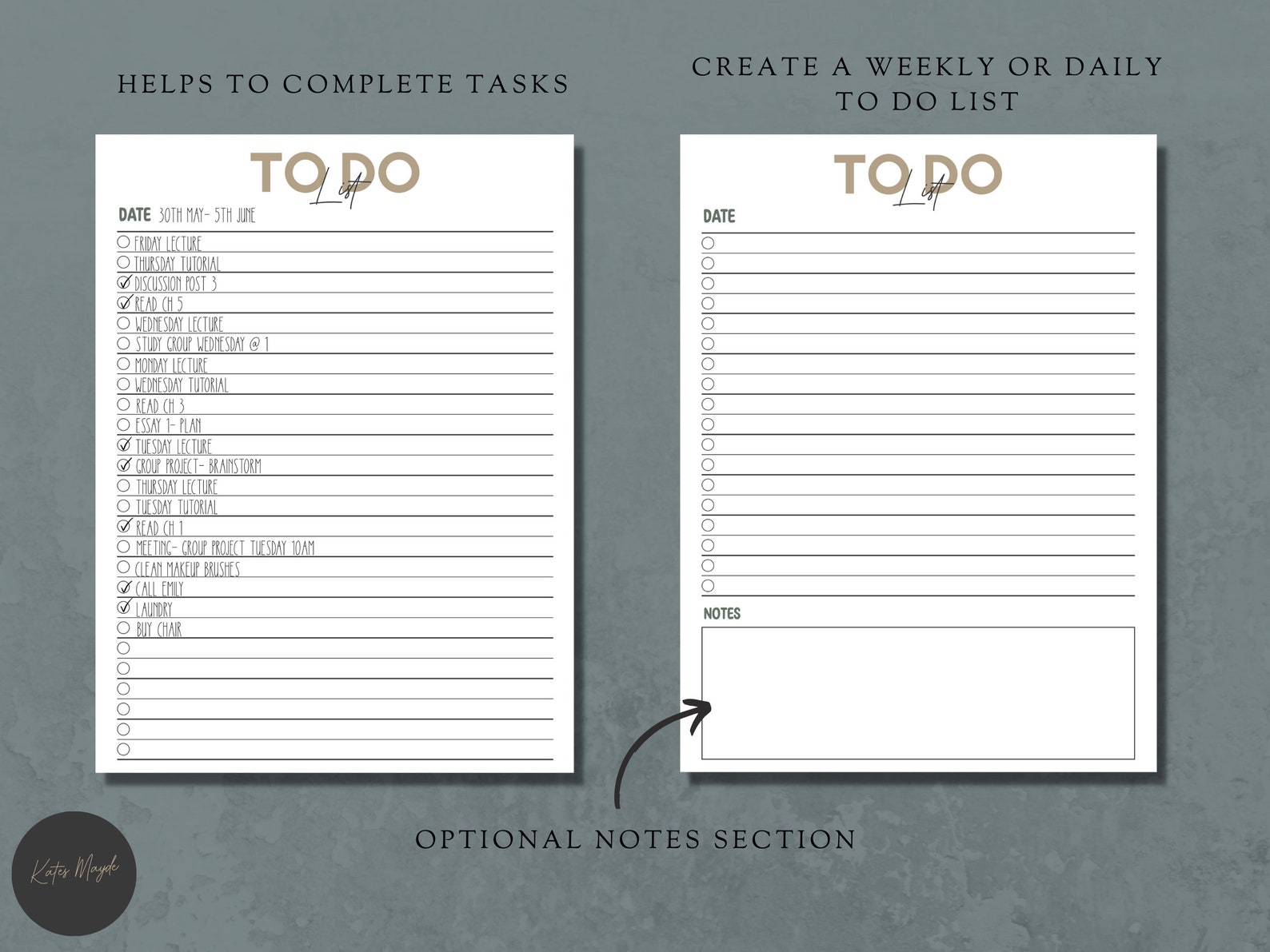 Digital to Do List Template | Packing Goodnotes | Packing List ...