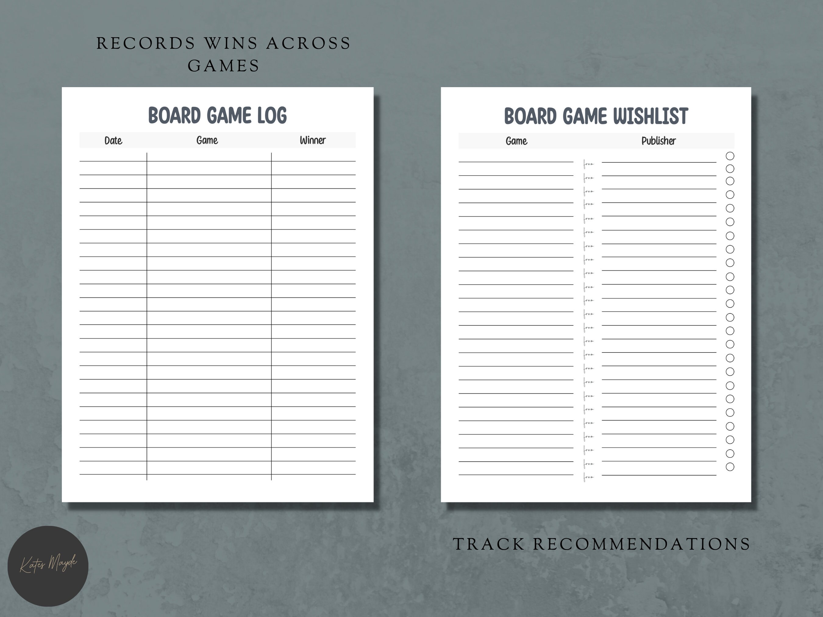 Digital Game Journal | Digital Puzzle Book | Gamer Journal | Digital ...