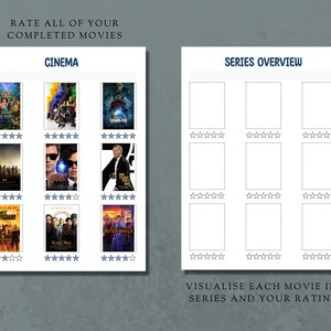 Digital Movie Journal | Family Movie Night | Film Printable | Movie ...