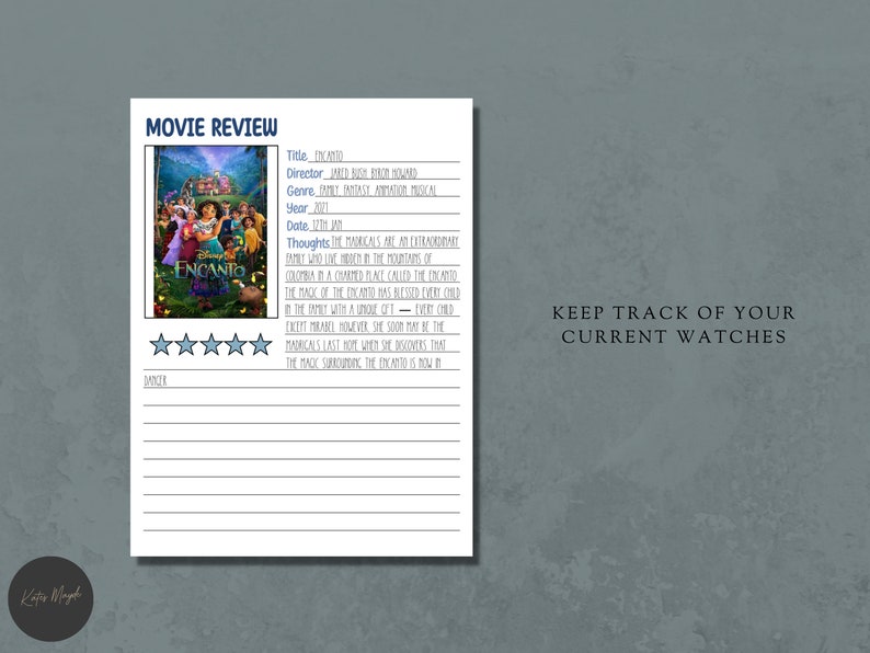Entertainment Review Bundle Blue Digital Movie Review Book Review ...