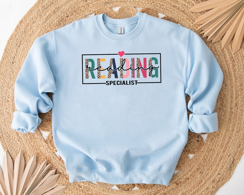 Book Sweatshirt Reading Specialist Sweatshirt Book Gift - Etsy