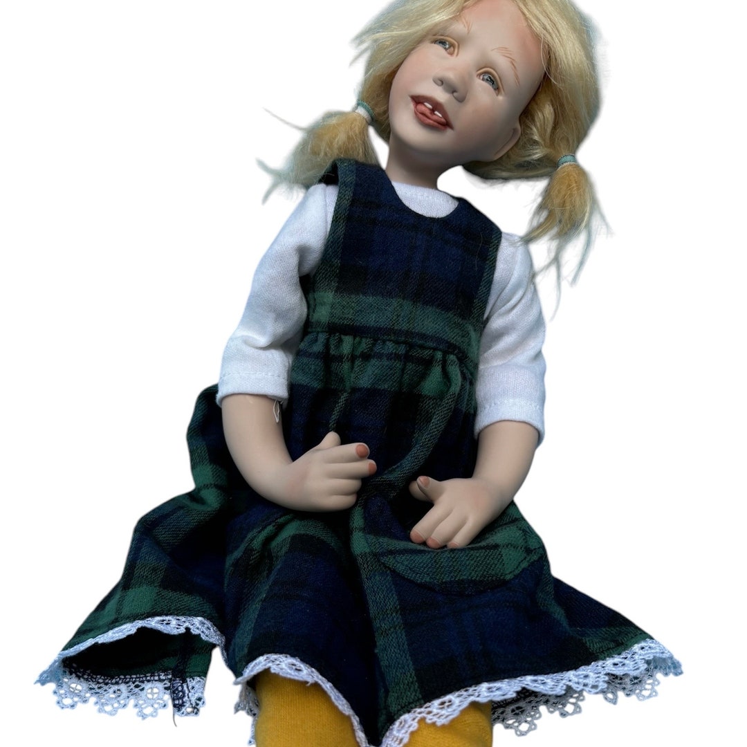 Sandi Mcaslan 1995 Rare Limited Edition Artisan Doll. Highly ...