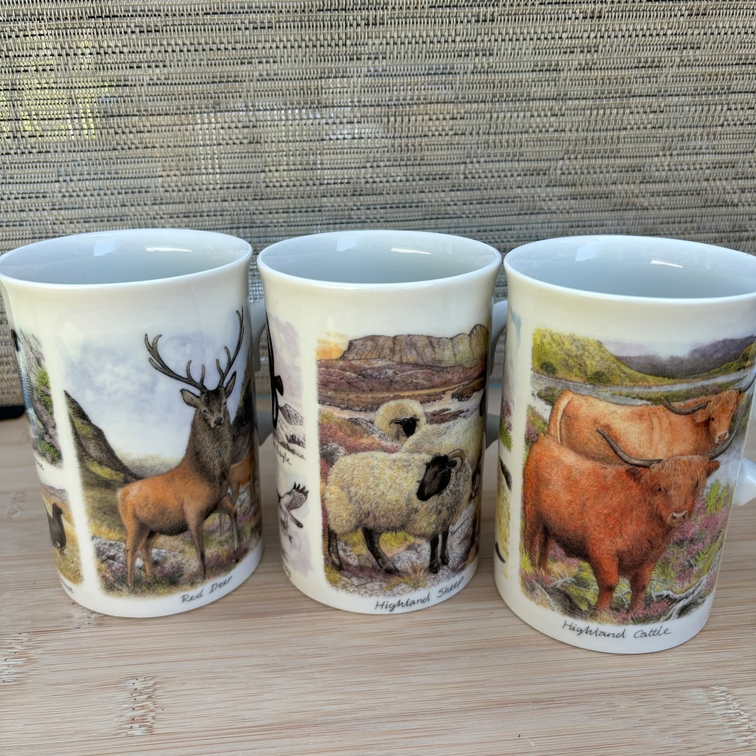 Dunoon Stoneware Mugs for Your Coffee or Tea. Scottish Wildlife ...