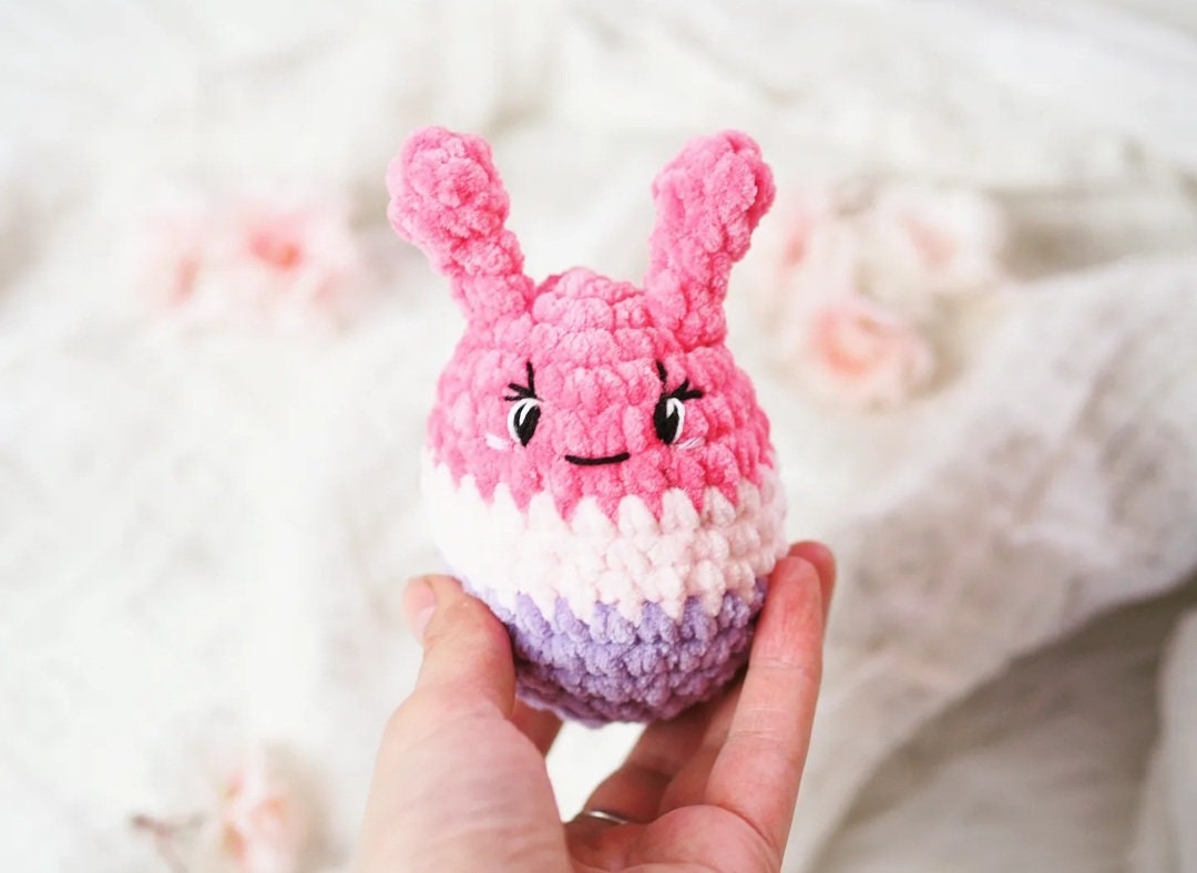Lumi the Larva Plush Crochet Pattern Amigurumi Maggot - Etsy