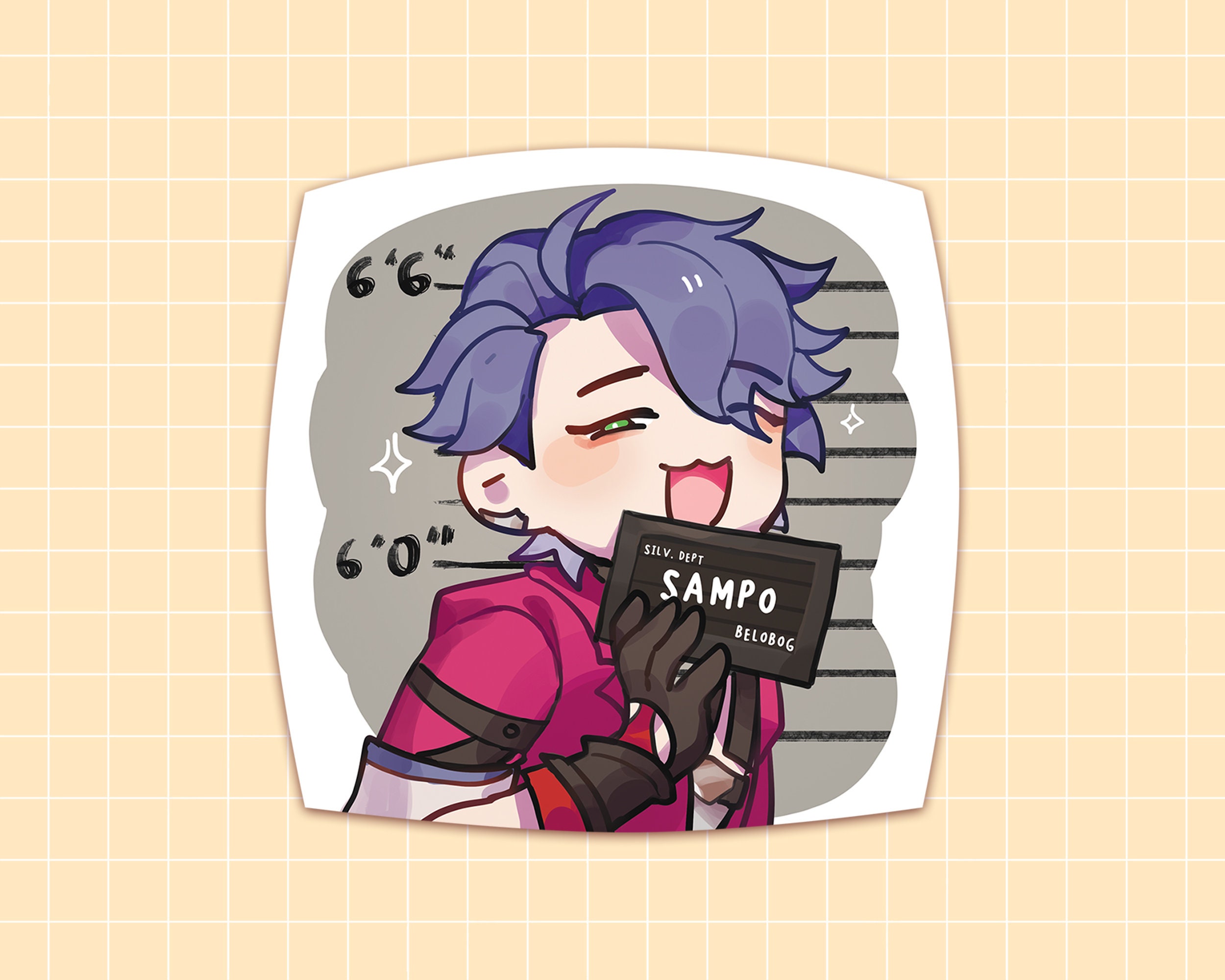 Honkai Star Rail Seele Sampo Stickers PREORDER - Etsy UK