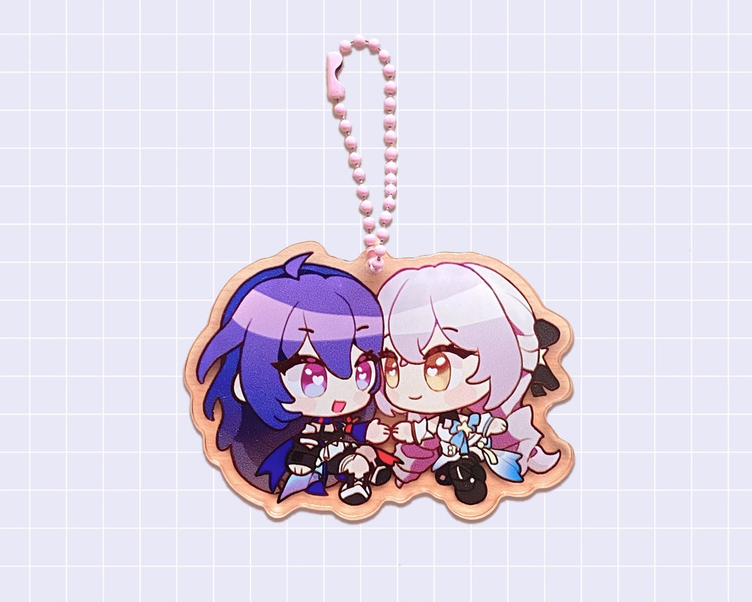 Honkai Star Rail: Seele X Bronya Keychain - Etsy