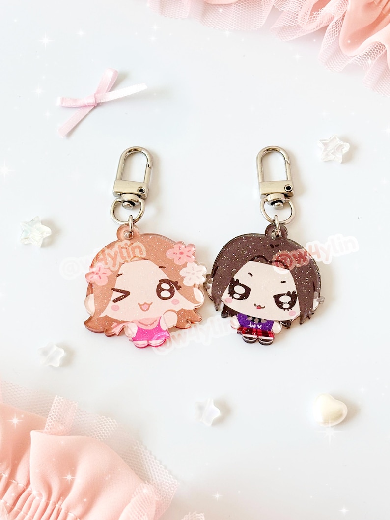 NANA: Handmade Nana + Hachi Matching Keychains - Etsy
