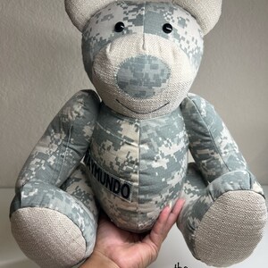 Military Bear, Keepsake Bears, Deployment Stuffed Animal, Army Bear ...