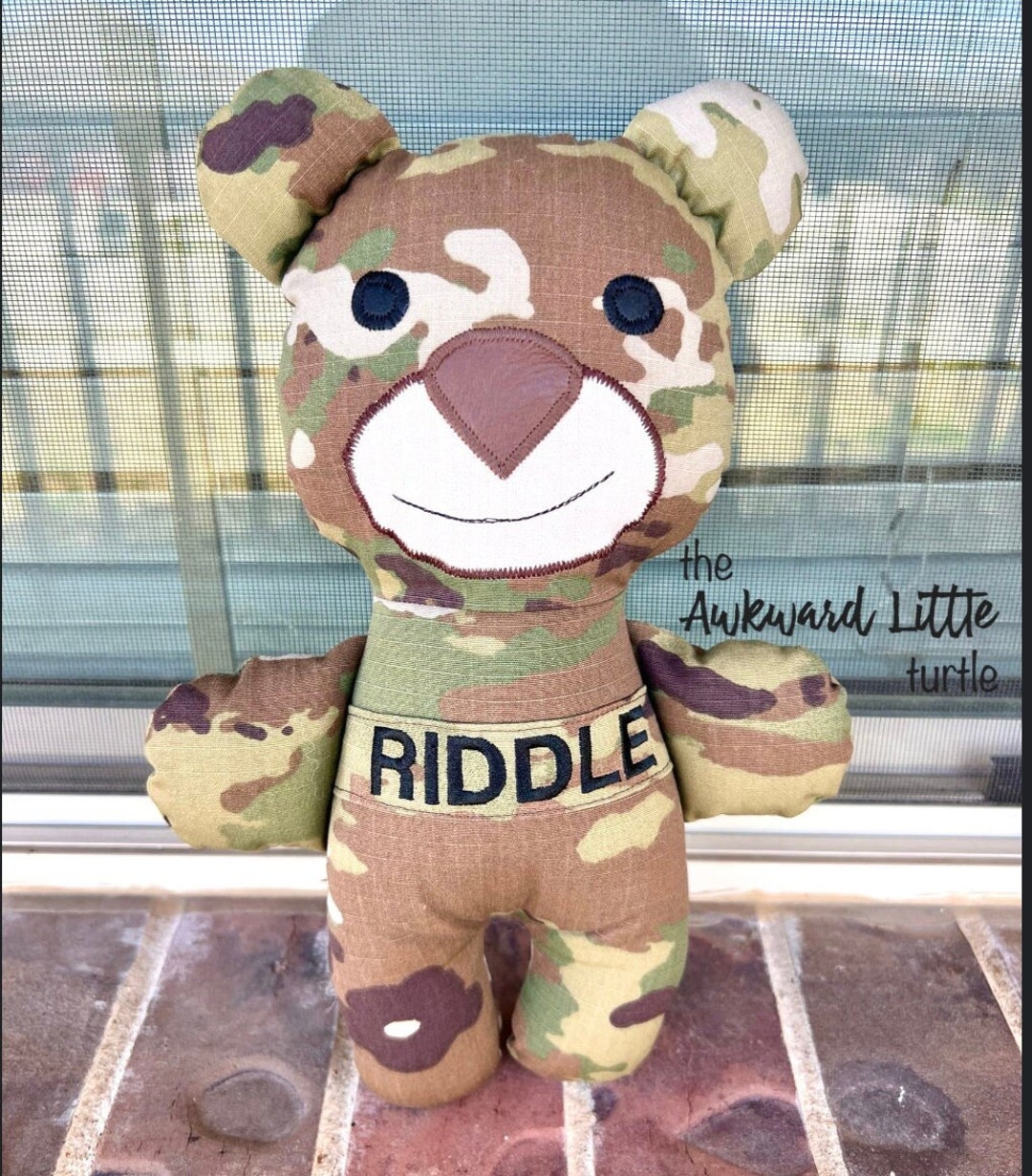 Military Plush Doll Keepsake Bear Deployment Bear Army - Etsy