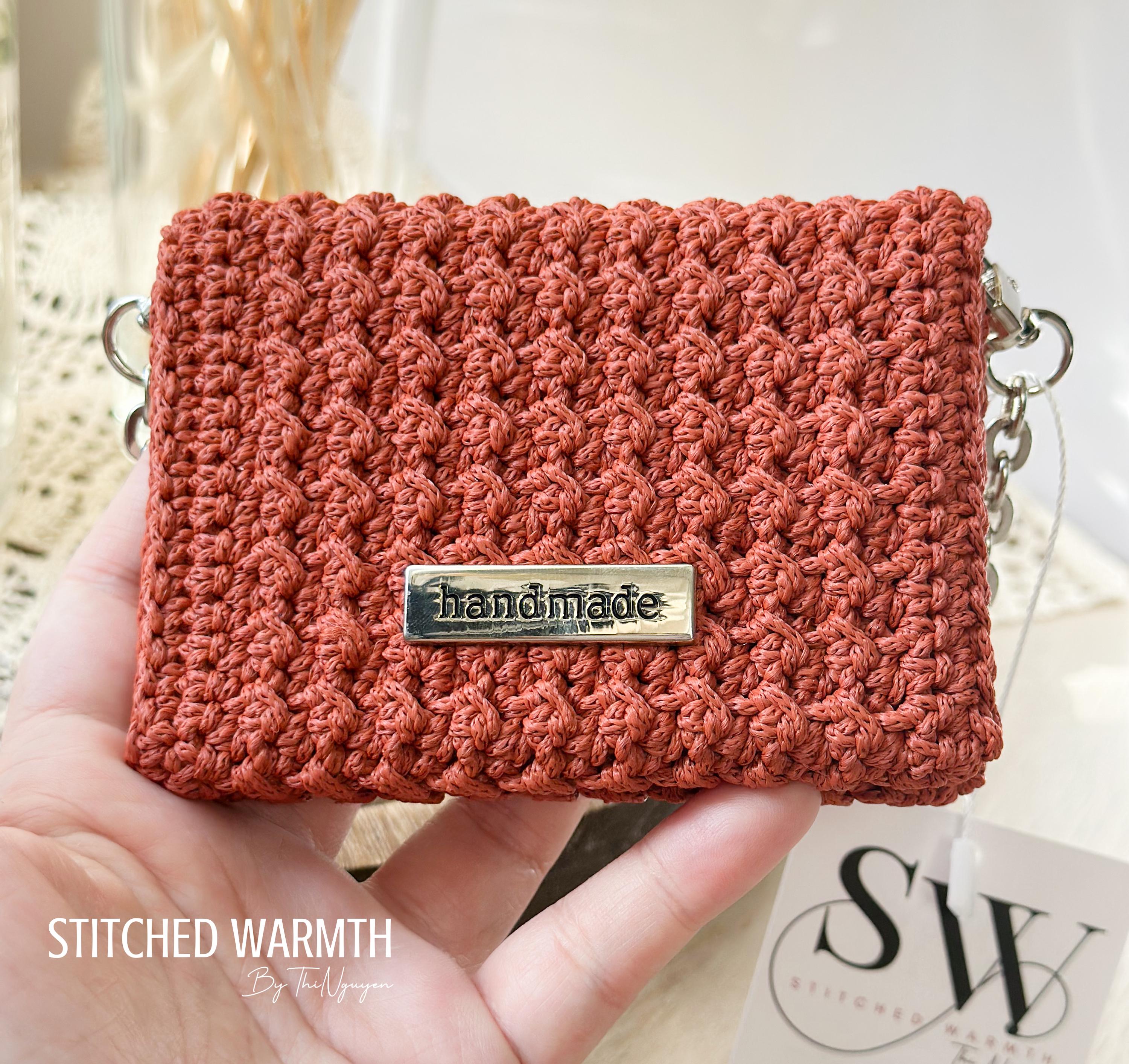 Crochet Wallet Card Wallet Handmade Cardholder Purse Handmade Wallet ...