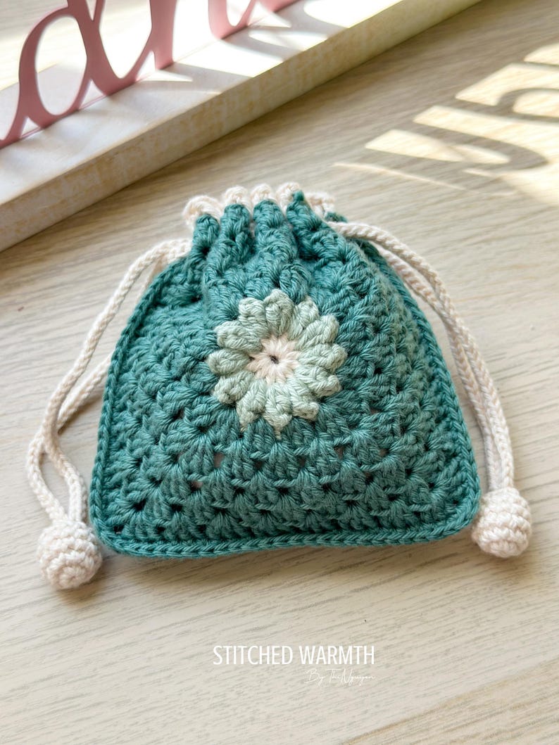 Crocheted Gift Set: a Airpods or Coin Pouch, a Handmade Keychain and a ...