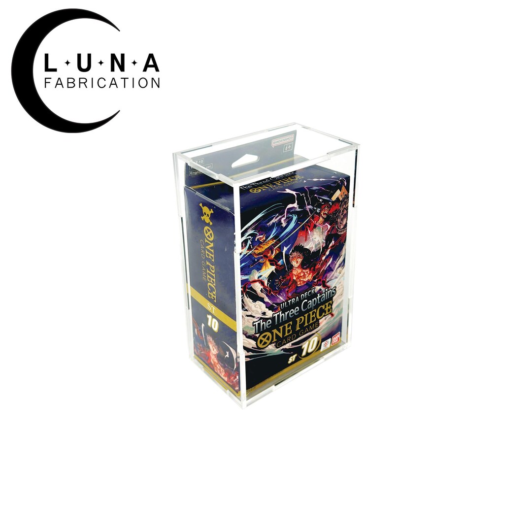 Press Fit Acrylic Display Case for One Piece ST-10 & ST-13 - Etsy