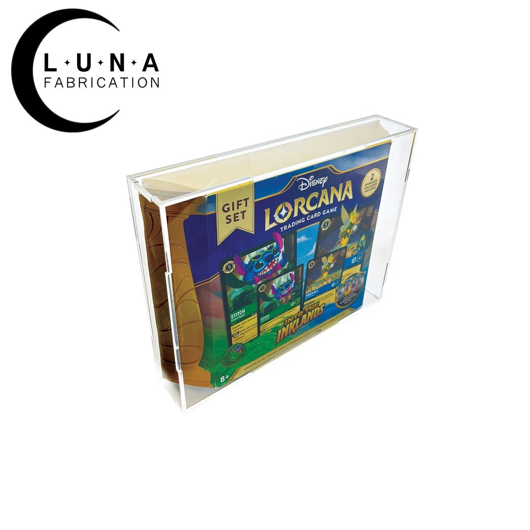 Acrylic Display Case for Disney Lorcana Giftset - Etsy