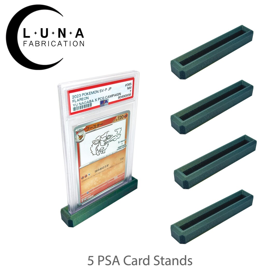 Stand for PSA Card Slab(5 Pack) - Etsy