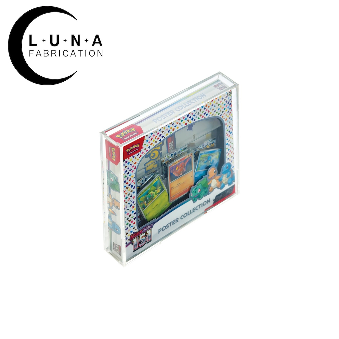 Acrylic Display Case for 151 Poster Collection - Etsy