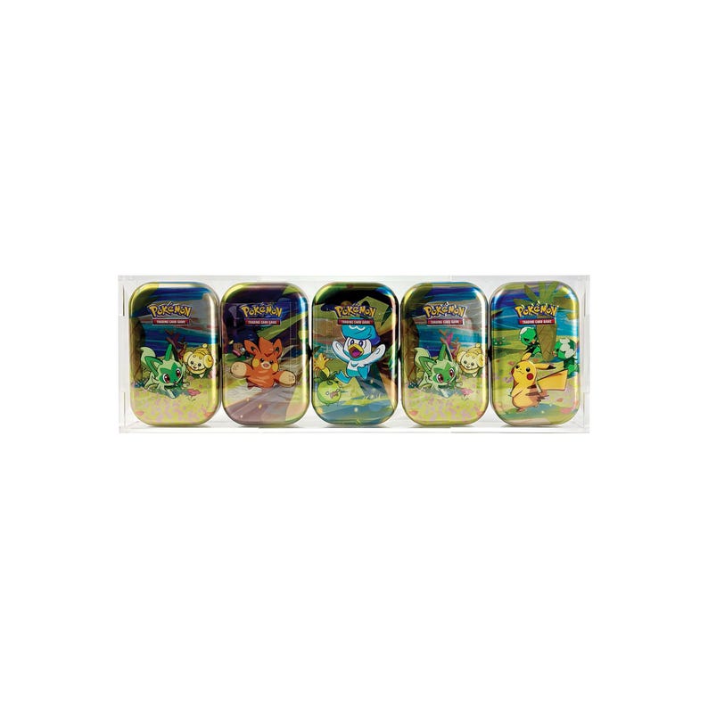 Acrylic Display Case for 5 Pokemon Mini-tins - Etsy