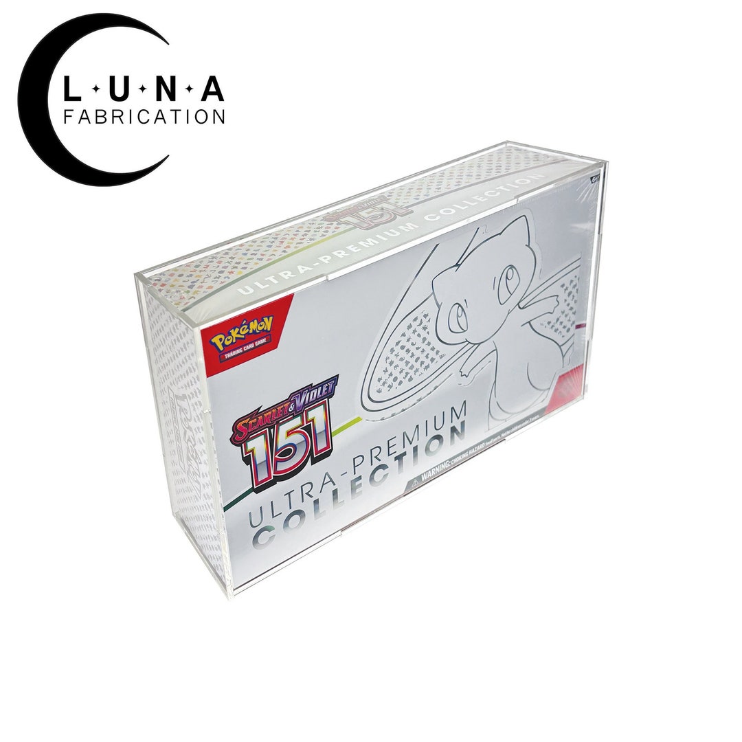 Acrylic Display Case for Pokemon 151 UPC - Etsy